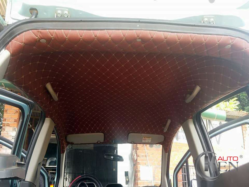 Công dụng và quy trình bọc trần 5D xe ô tô dán la phông 5d xe hơi