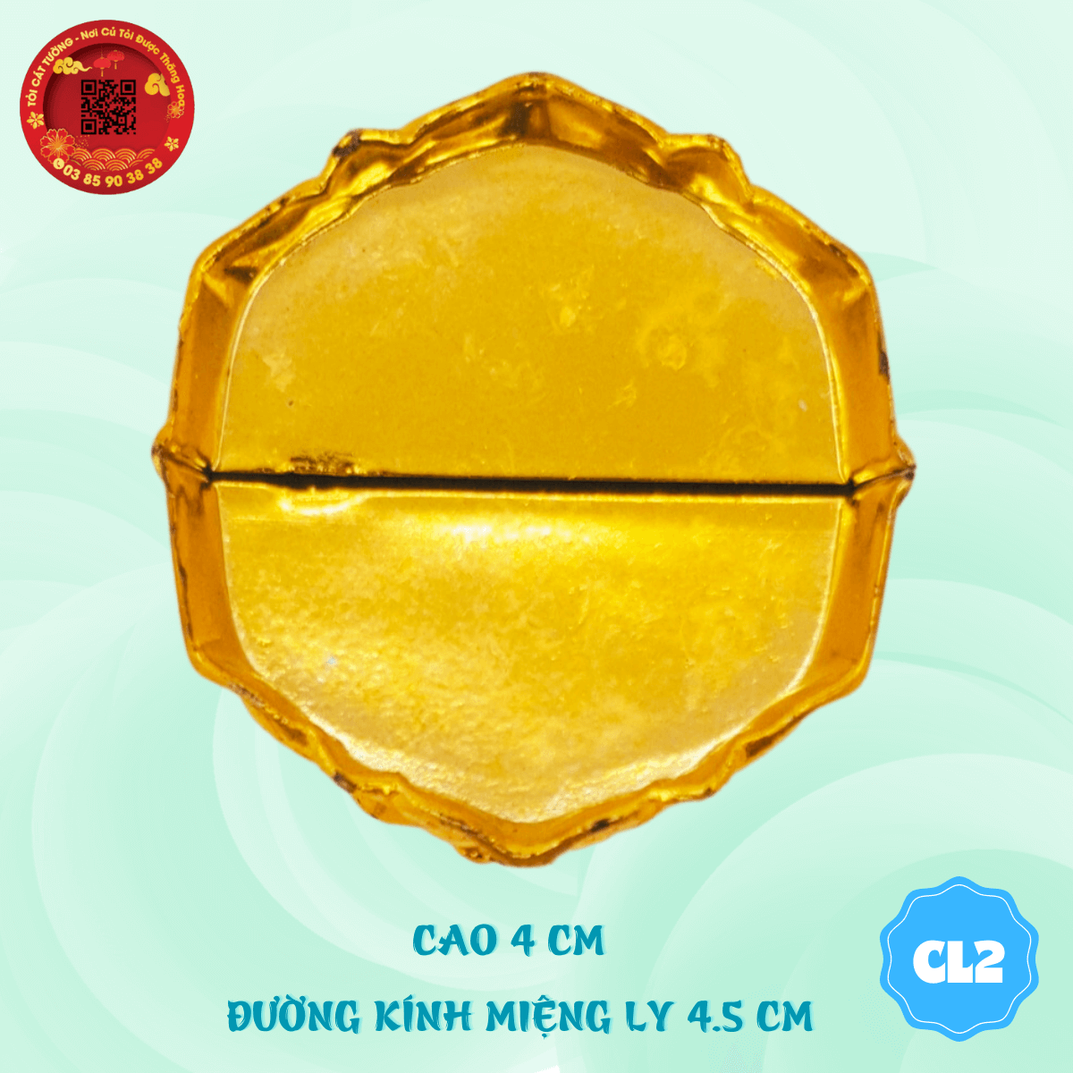 Chung ly tháp tỏi chân sen