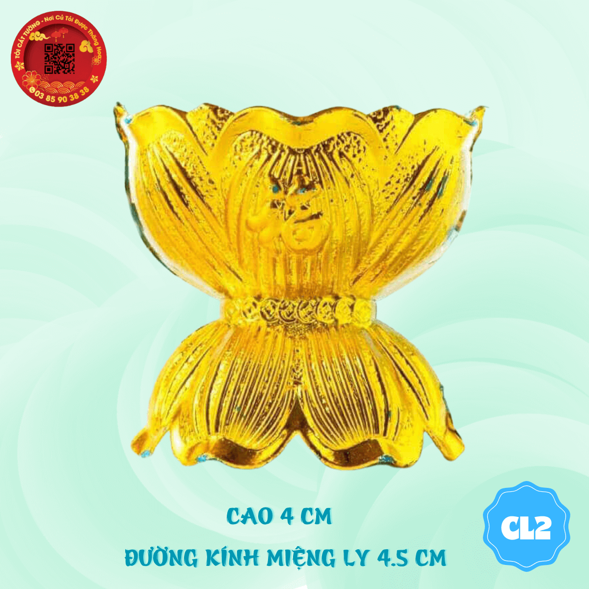 Chung ly tháp tỏi chân sen