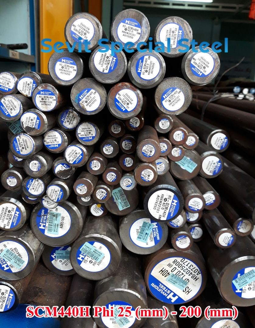 Thép tròn đặc SCM440H Hàn Quốc