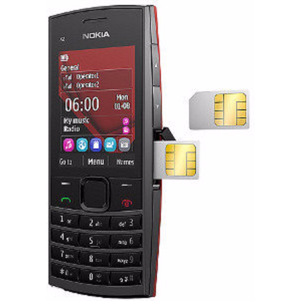 Nokia X2 02 2 sim 2 sóng với khả năng thay nóng sim