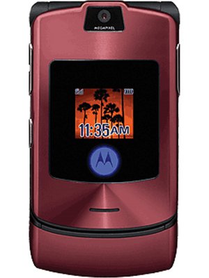 Motorola RAZR V3i red