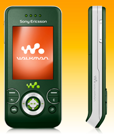 Sony Ericsson W580i Green