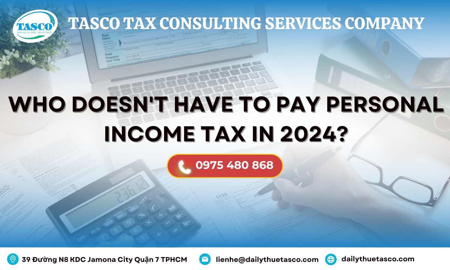 Who doesn't have to pay personal income tax in 2024?