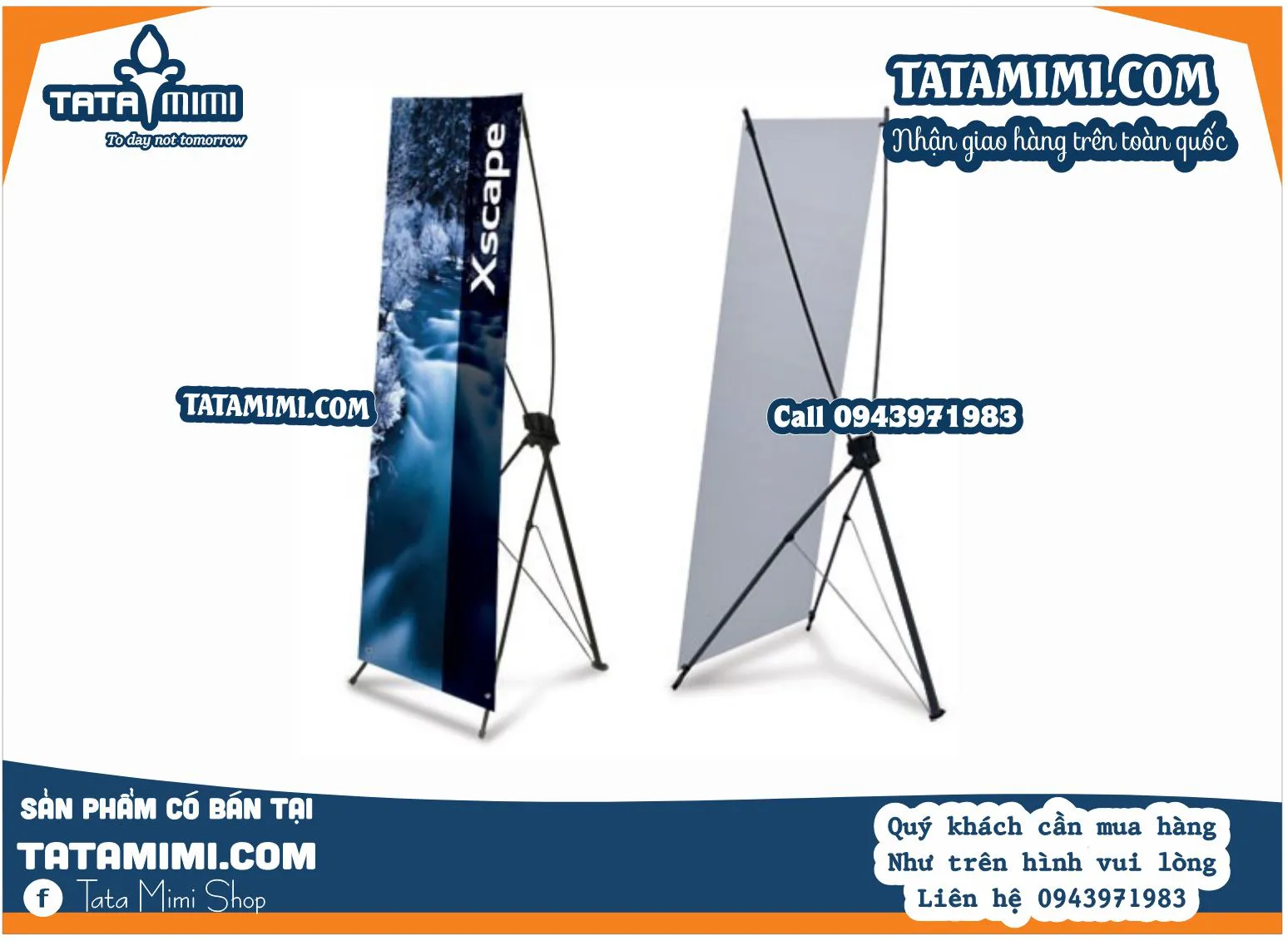 Các loại standee dùng cho sự kiện tại Tatamimi.com