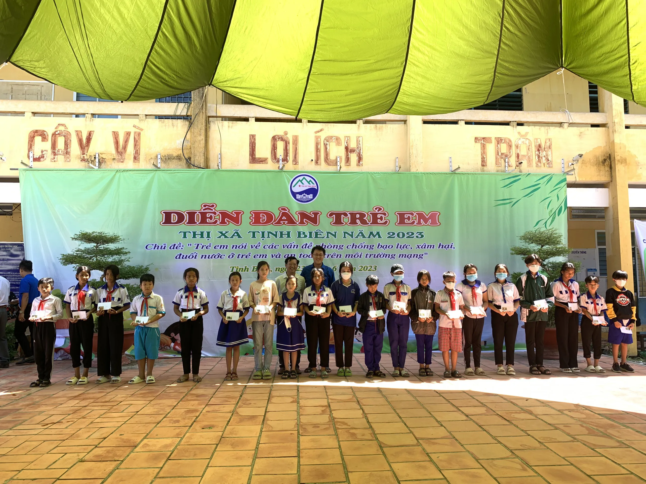 Tịnh Biên tổ chức Diễn đàn trẻ em năm 2023