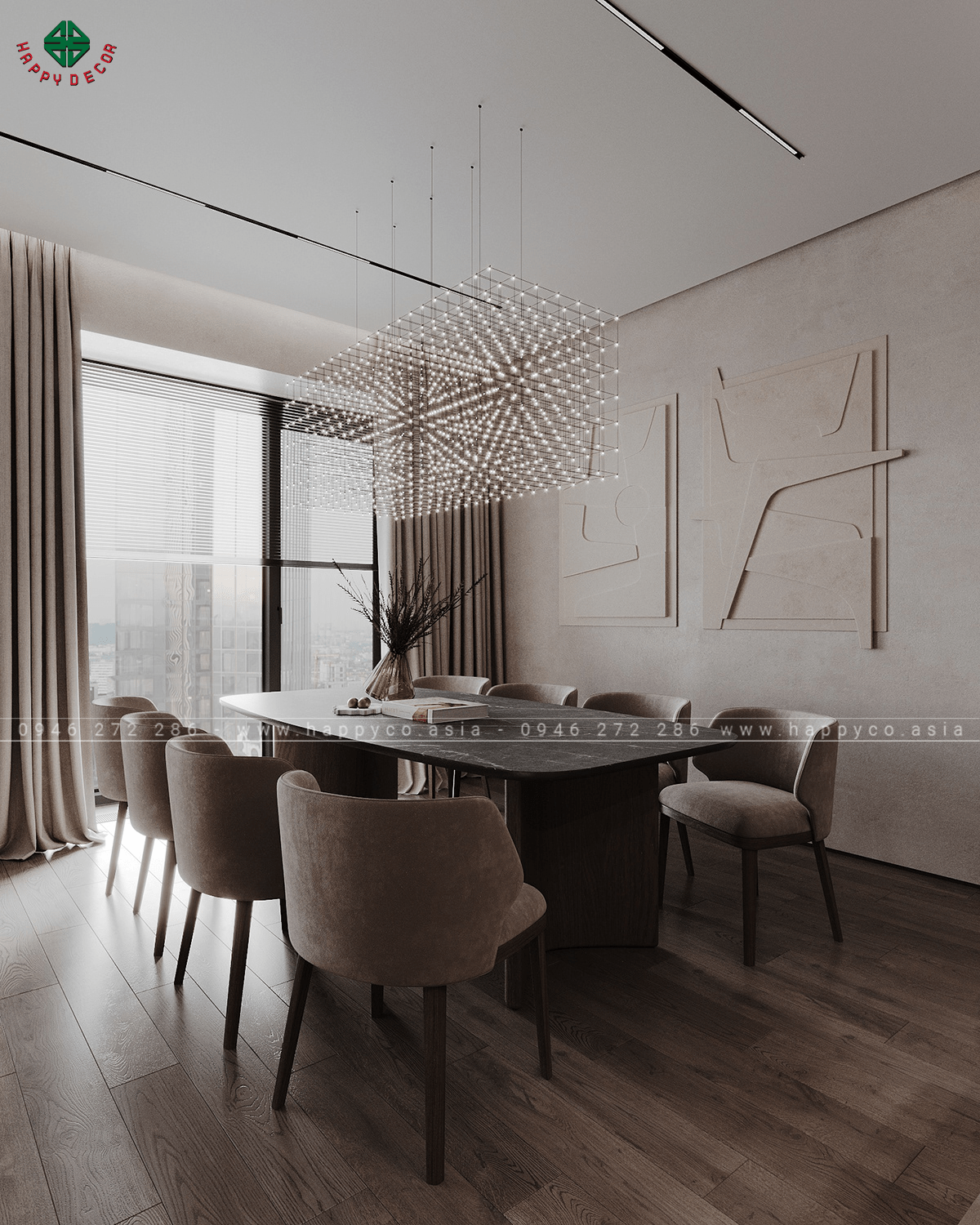 Thiết Kế Nội Thất Chung Cư Sang Trọng Tại Bắc Ninh