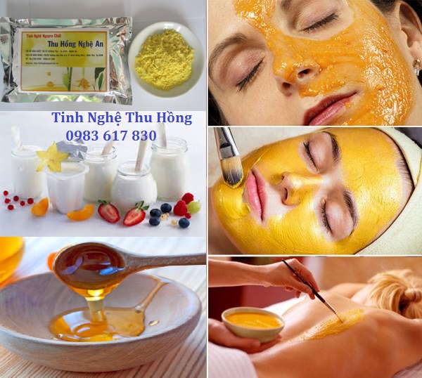 Cách làm mặt nạ Bột Nghệ Mật Ong