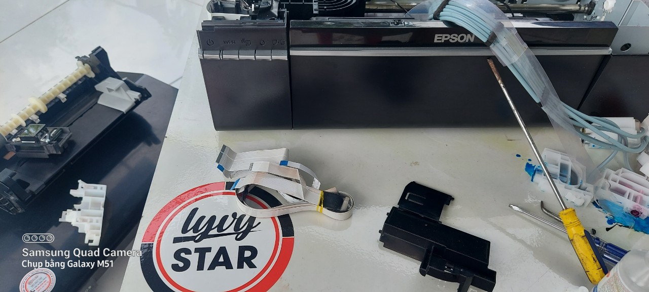 Thay cáp đầu phun máy in Epson L805 tại Vũng Tàu