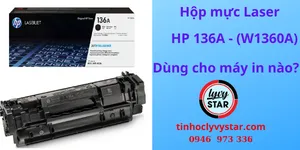 Hộp mực Laser HP 136A - W1360A dùng cho máy in nào?