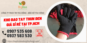 Kho bao tay thun đen co giãn giá sỉ, ship toàn quốc