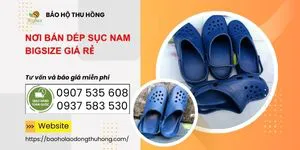 Nơi bán dép sục nam bigsize giá rẻ