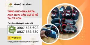 Tổng kho giày bata Asia quai dán giá sỉ tại TPHCM