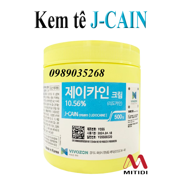 Kem tê J-Cain Cream