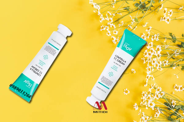 Kem iSOV Centella TC Cream trị mụn thâm có hiệu quả không?