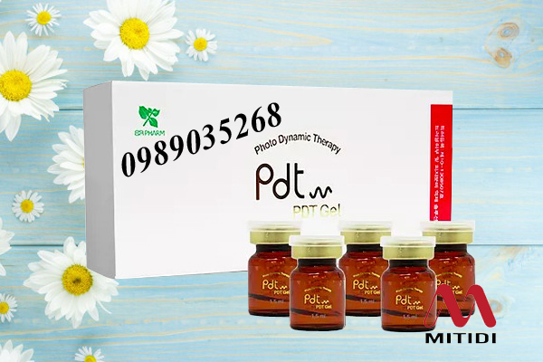 Gel trị mụn PDT photodynamic therapy