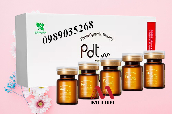 Gel trị mụn PDT photodynamic therapy