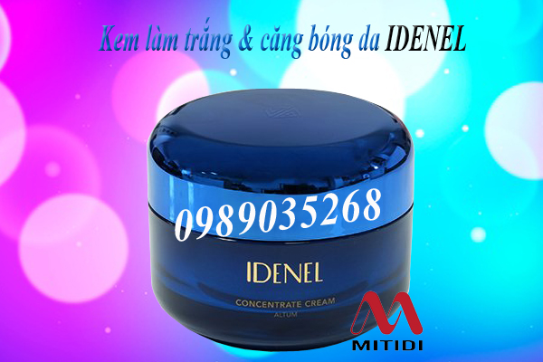 Kem dưỡng ẩm căng bóng da Concentrate Cream Idenel Altum Peptide
