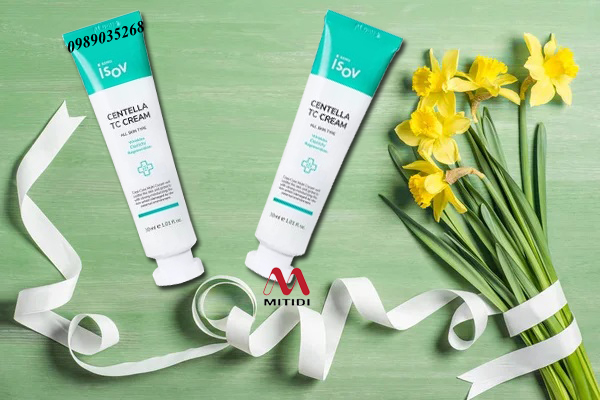 Kem iSOV Centella TC Cream trị mụn thâm có hiệu quả không?