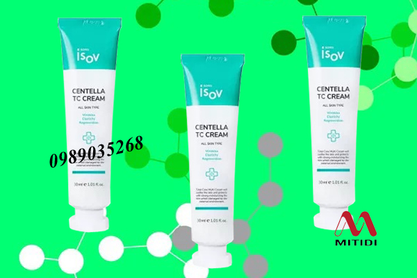 Kem iSOV Centella TC Cream trị mụn thâm có hiệu quả không?