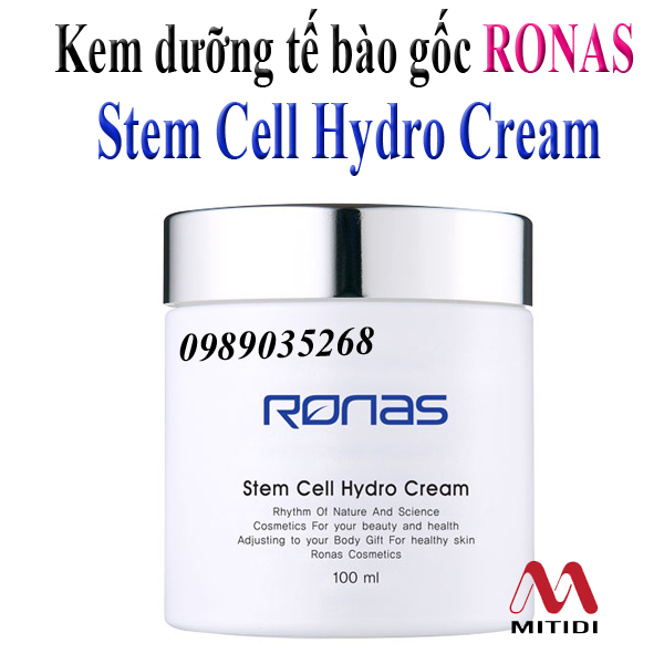 Kem tế bào gốc Ronas Stem Cell Hydro Cream