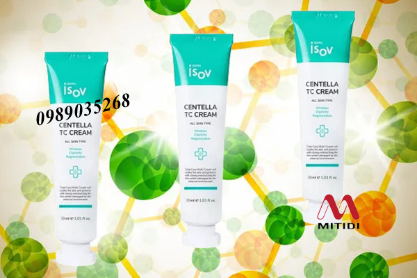 Kem trị mụn Centella TC Cream iSOV được nhiều người đánh giá tốt