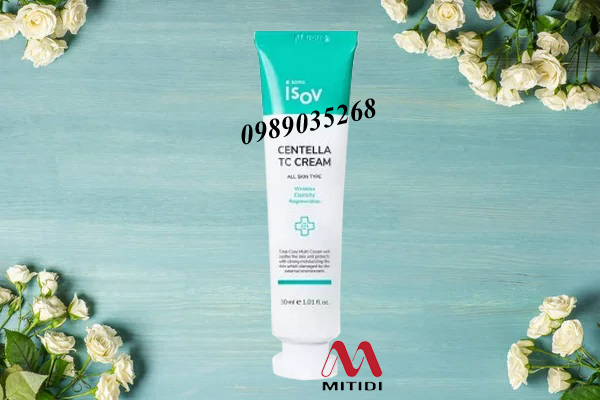 Kem trị mụn Centella TC Cream iSOV được nhiều người đánh giá tốt