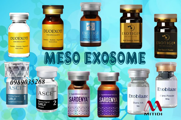 Sản phẩm làm đẹp da meso exosome Hàn Quốc giá bao nhiêu?