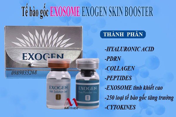 Tế bào gốc Exoosme EXOGEN Skin Booster