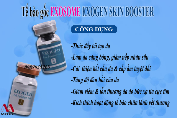 Tế bào gốc Exoosme EXOGEN Skin Booster