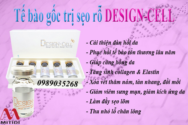 Tinh chất trẻ hóa da Design-Cell