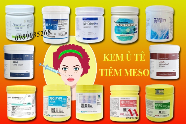 Kem ủ tê tiêm meso giải pháp giảm đau hiệu quả cho liệu trình meso