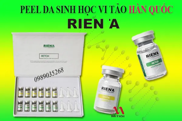 Có nên peel da vi tảo sinh học Rien'A Retox