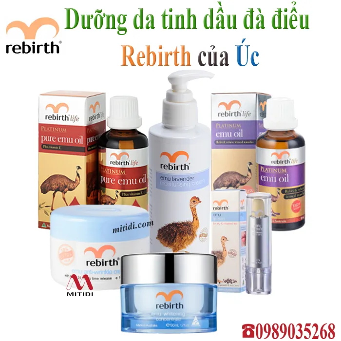 Tác dụng tinh dầu đà điểu Emu Oil dưỡng da của Úc