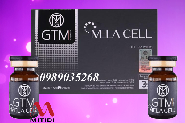 Tinh chất GMT Mela Cell 3% dùng tiêm nám có tốt không?