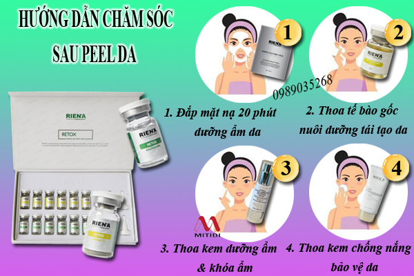 Trị nám bằng vi kim Rien'A Retox có hiệu quả không