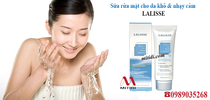 Sữa rửa mặt dưỡng ẩm Lalisse Moisture Rich Facial Cleanser