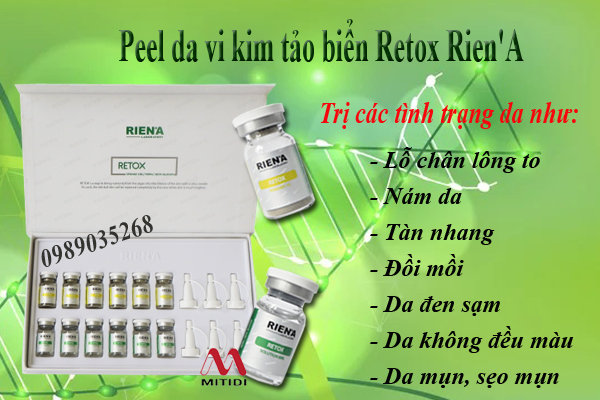 Vi kim tảo biển Retox Rien'A