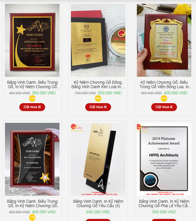 Bảng Vinh Danh - Nhân Viên Xuất Sắc - Học Sinh Xuất Sắc