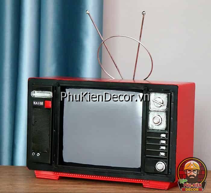 Tivi Cổ Điển Trang Trí- Mô Hình Tivi Phong Cách Retro Vintage Decor- Sự ...