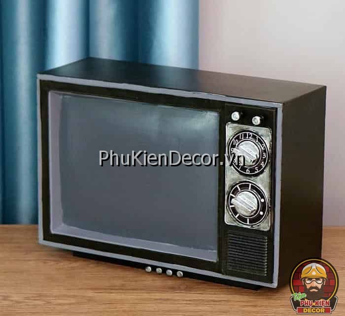 Tivi Cổ Điển Trang Trí- Mô Hình Tivi Phong Cách Retro Vintage Decor- Sự ...