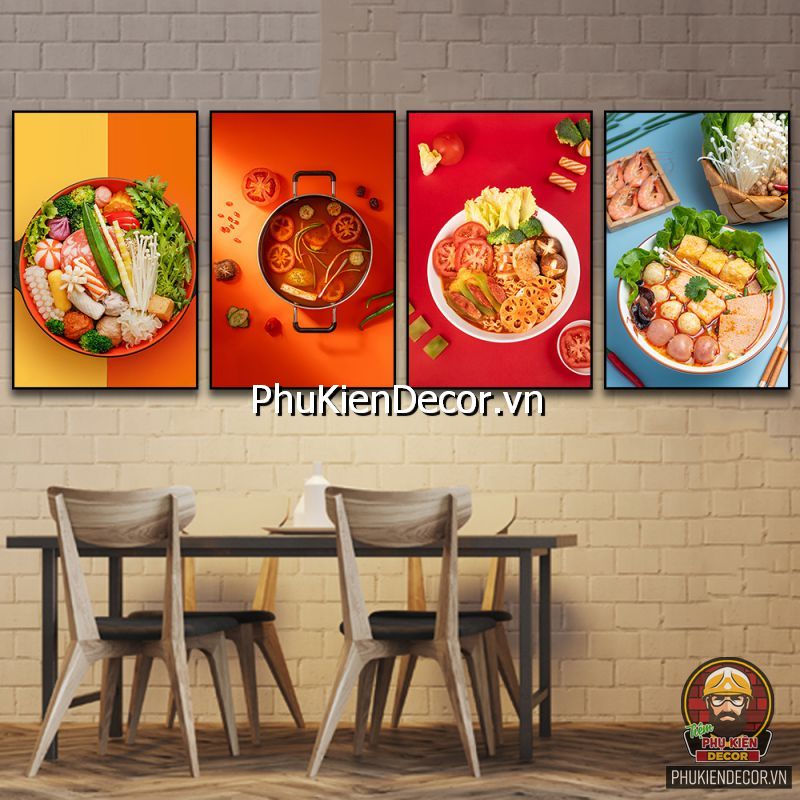 Top Mẫu Tranh Treo Tường Mỳ Cay Tranh Dán Tường 3d Trang Trí Quán Mì Cay Hàn Quốc độc đáo ấn
