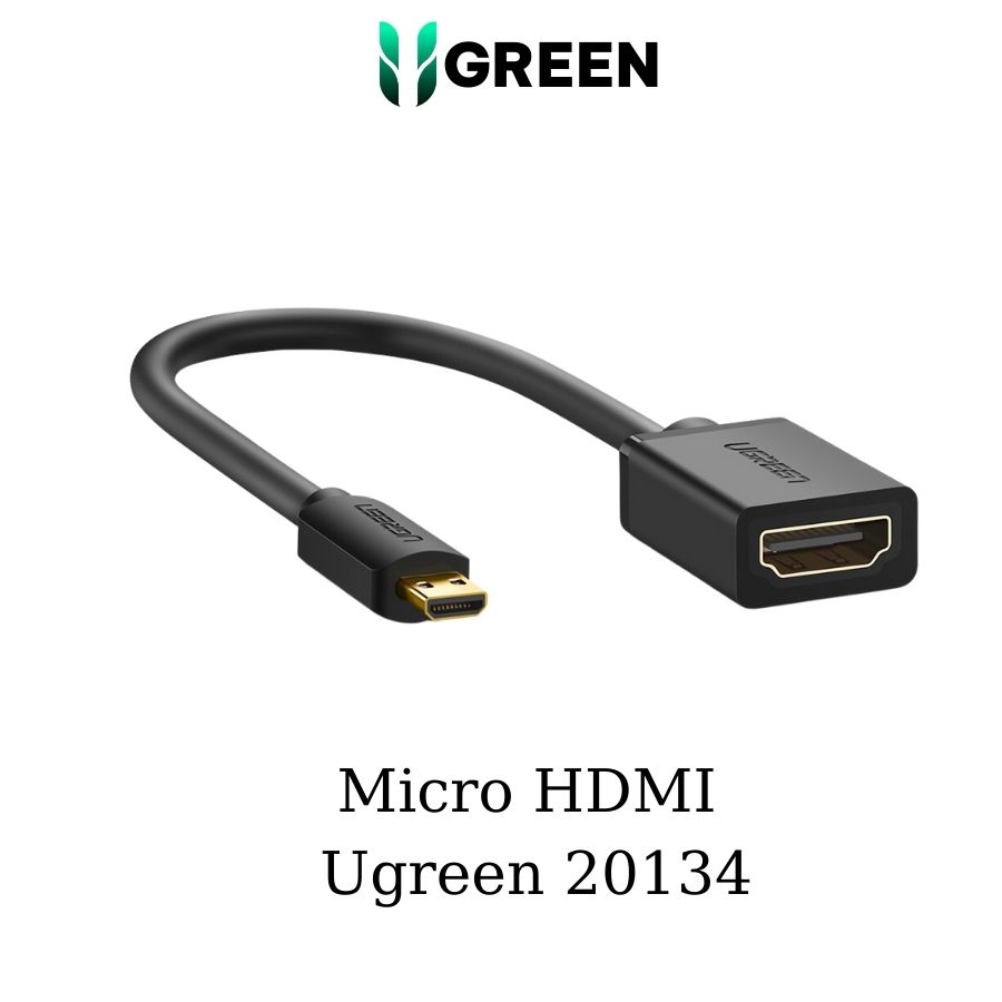 Cáp Micro HDMI to HDMI 20cm Ugreen 20134