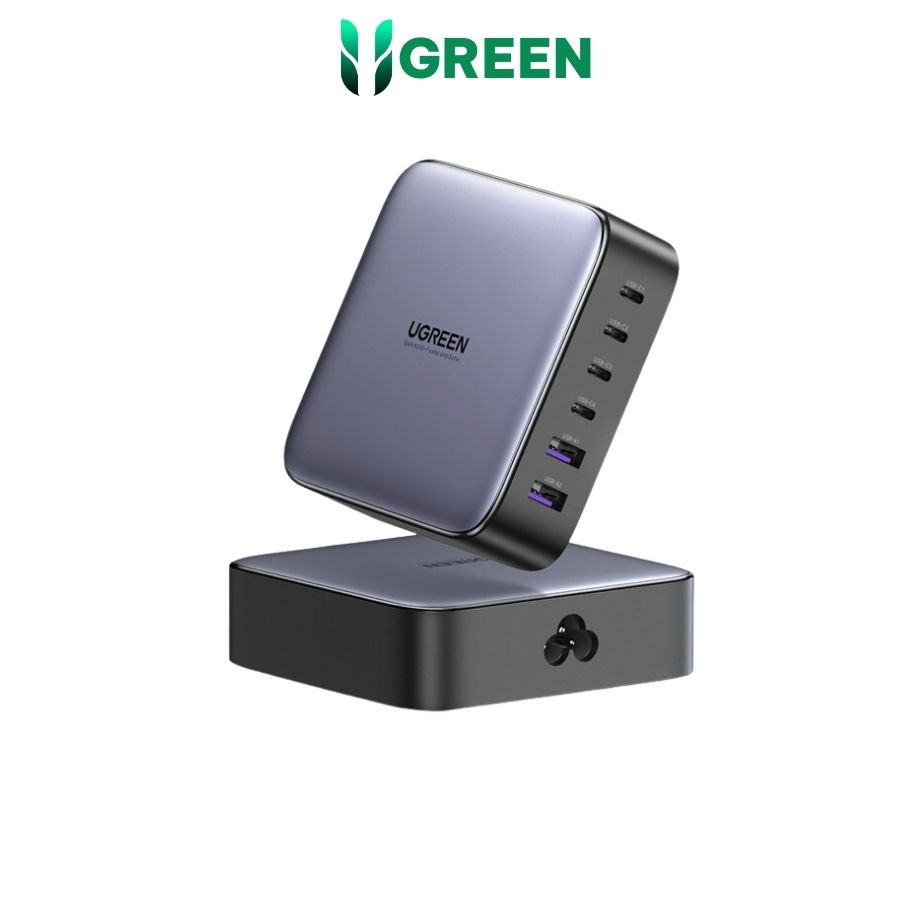 Củ sạc nhanh Nexode 200W GaN II USB Type-C x4 / USB Type-A x2 Ugreen 40914