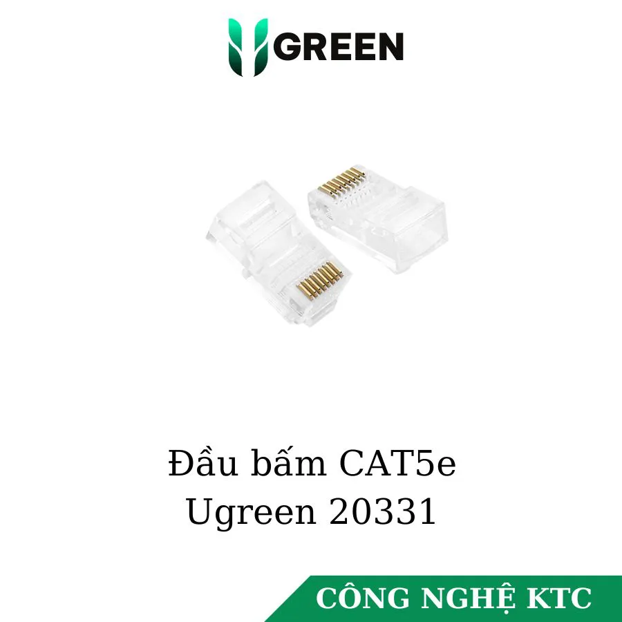 Đầu bấm mạng Cat5e RJ45 Ugreen 20331