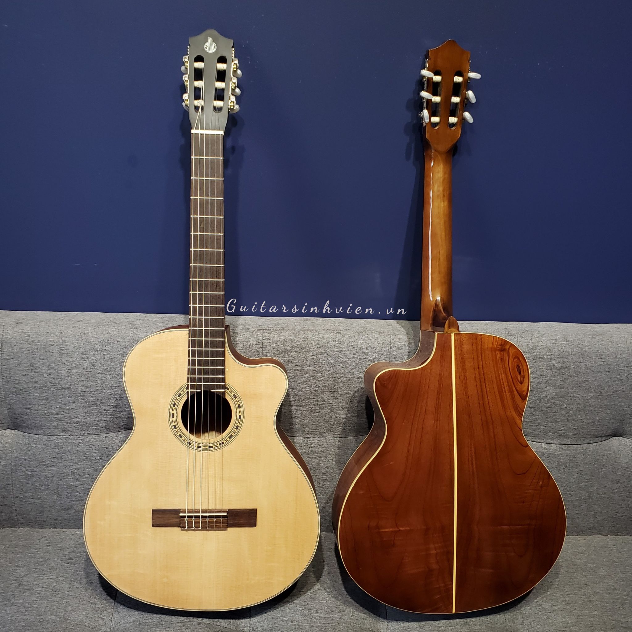Đàn Guitar Classic Gỗ Hồng Đào 100% Giá Siêu Rẻ SV-C2 - Đàn Guitar Sinh ...