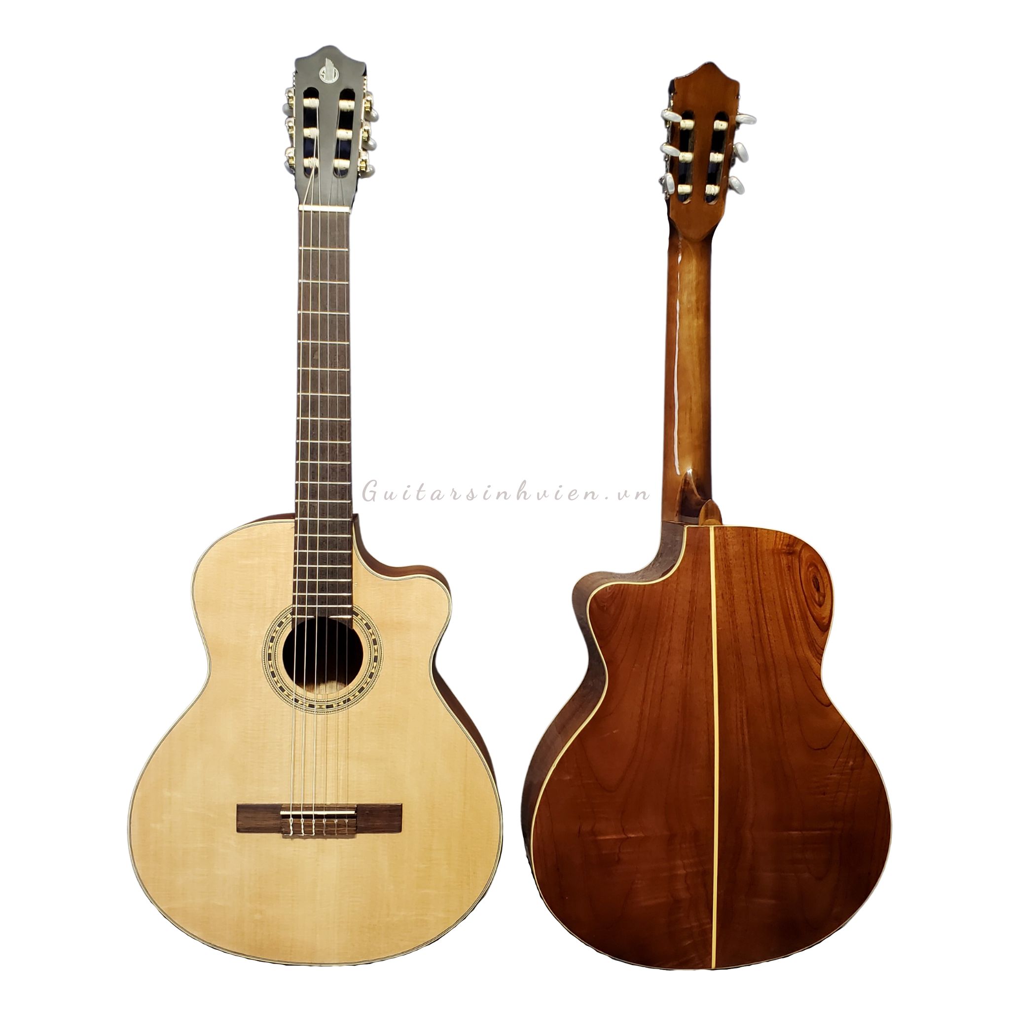 Đàn Guitar Classic Gỗ Hồng Đào 100% Giá Siêu Rẻ SV-C2 - Đàn Guitar Sinh ...