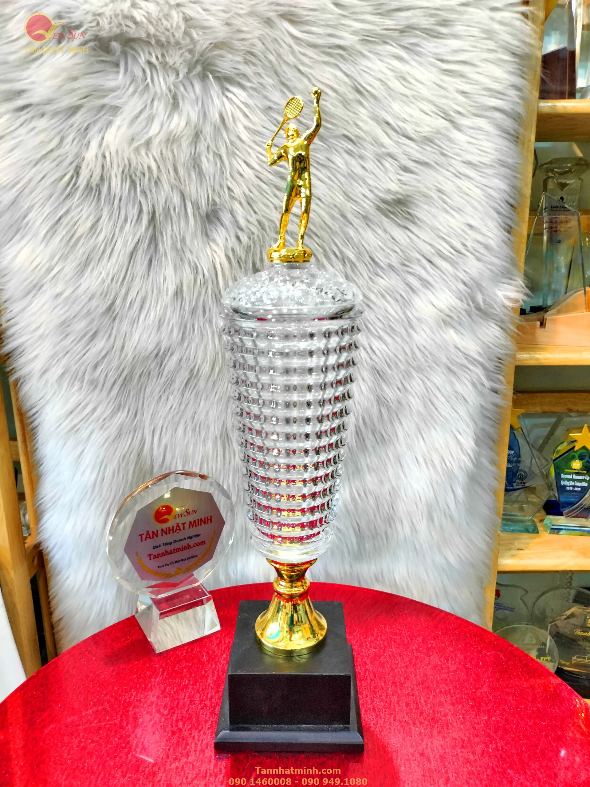 CÚP CẦU LÔNG ⭐ ⭐ Sản xuất Bán Sỉ và Lẻ: Cúp cầu lông 0909491080