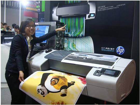 Máy in HP DesignJet T790 cũ Hàng Kho khổ A1-A0