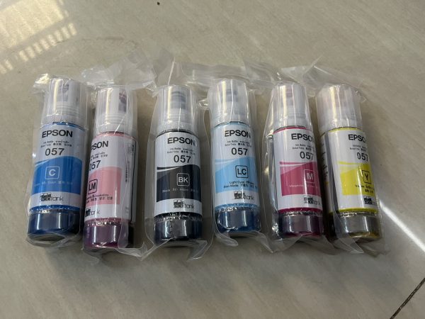 Bộ mực zin tháo máy hãng Epson L8050 / L18050 ( 057 ink )